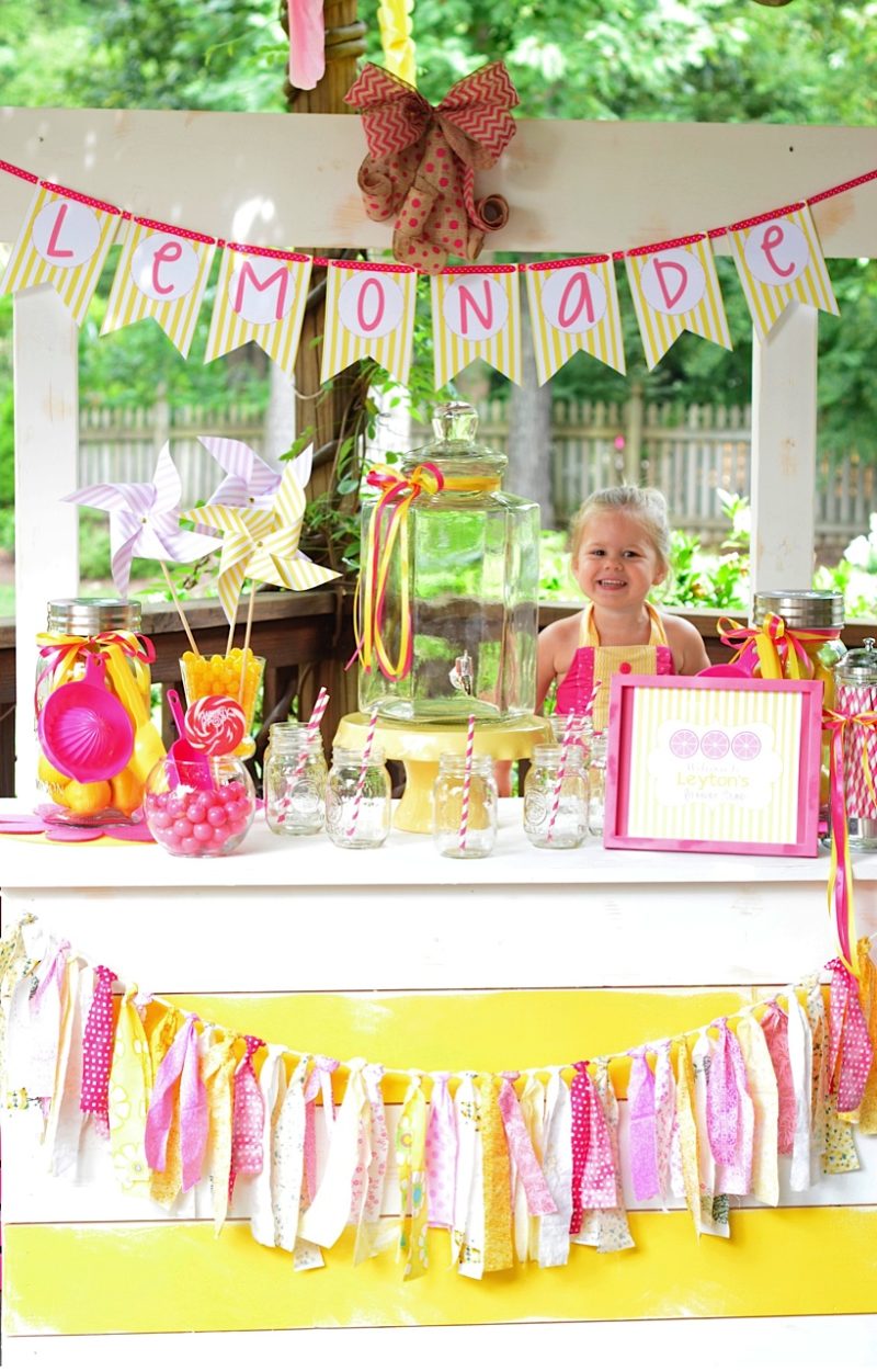 Lemonade Themed Birthday Party – Fancy Sprouts